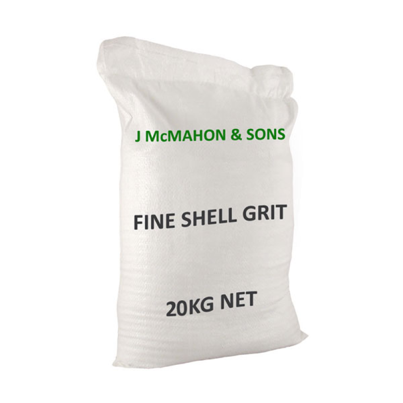 SHELL GRIT FINE 20KG – Purkiss Rural
